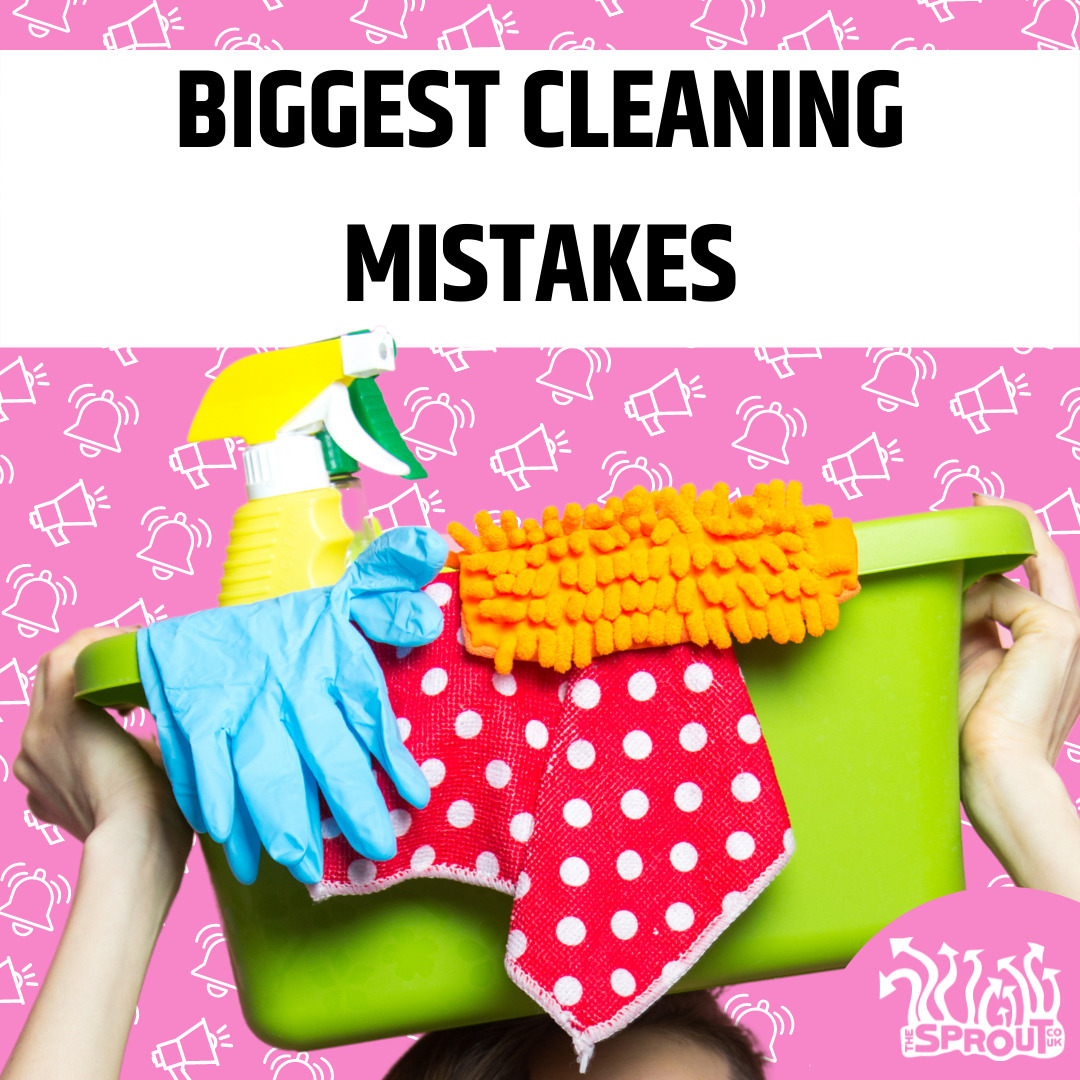 Cleaning 101 – Common Mistakes | TheSproutTheSprout
