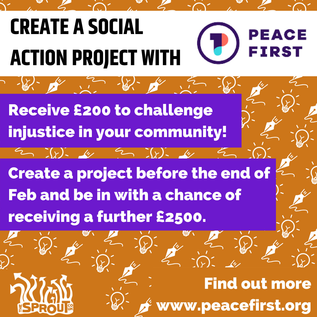 Peace First – Grant Opportunity | TheSproutTheSprout
