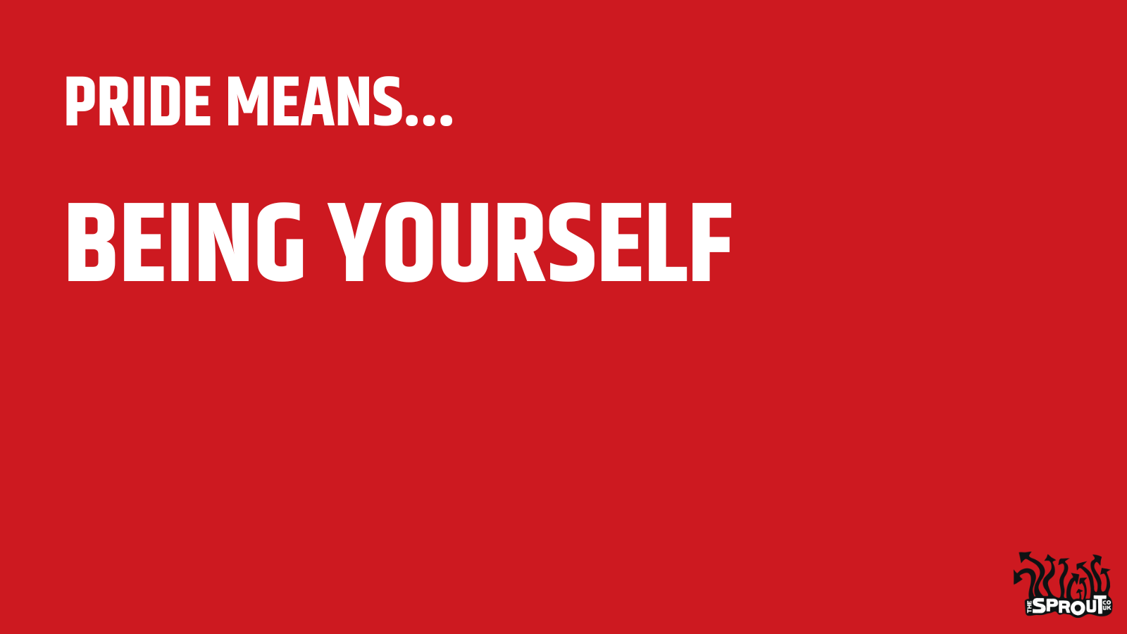 What Does Pride Mean to You? | TheSproutTheSprout